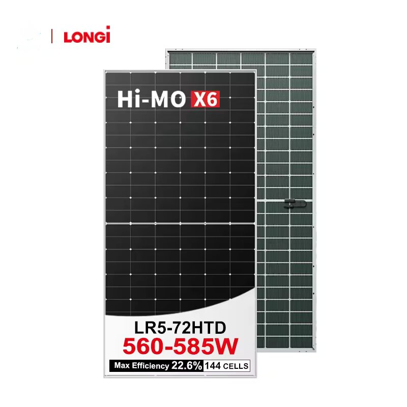 LR5-72HTD 550-580M Longi HImo 6 bifacial solar panel-Best Solar Panels, Solar Inverter Supplier ...